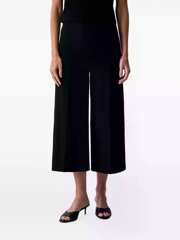 TWINSET Cropped Wide-leg Trousers
