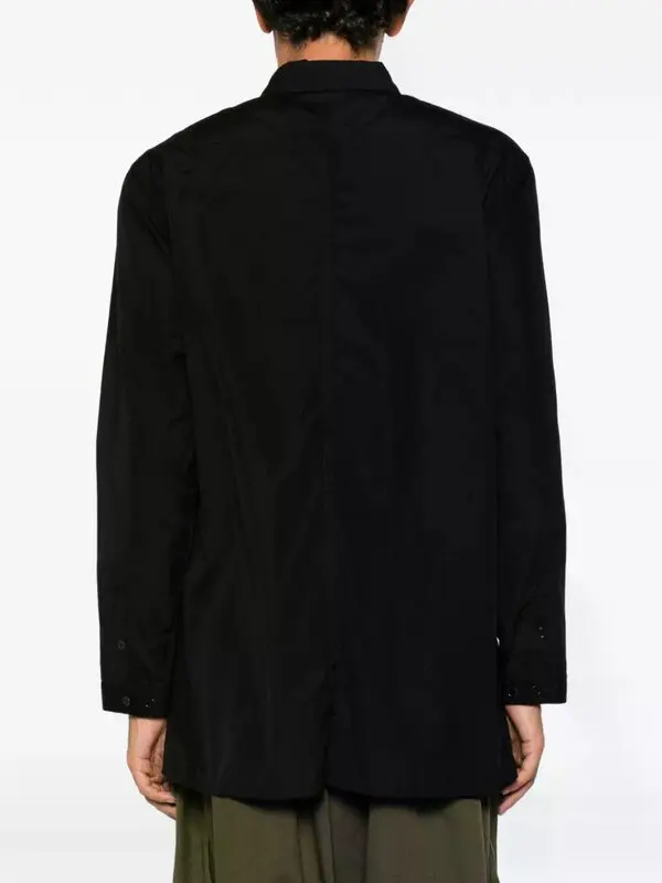 Yohji Yamamoto Zip-fastening Flap-pocket Shirt