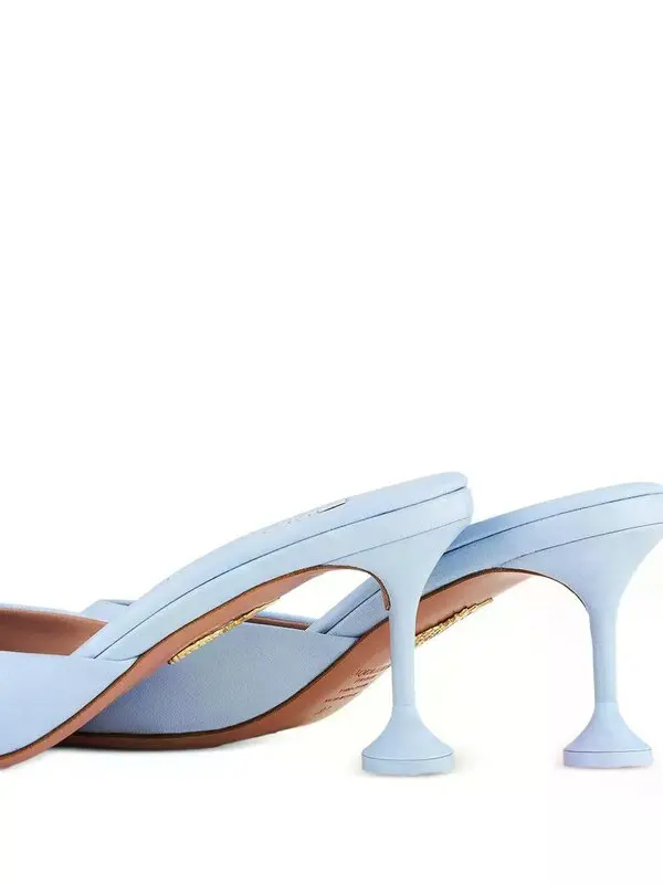 AQUAZZURA Bisous Mules 65