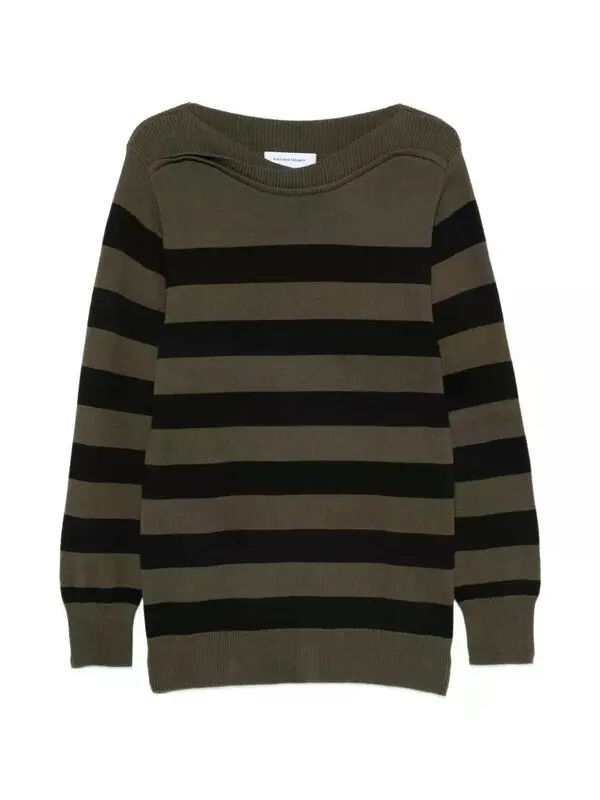 KIKO KOSTADINOV Striped Boat-neck Sweater