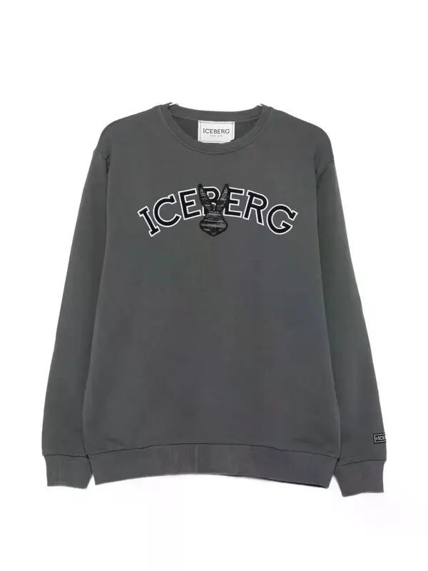 Iceberg Logo-embroidered Sweatshirt