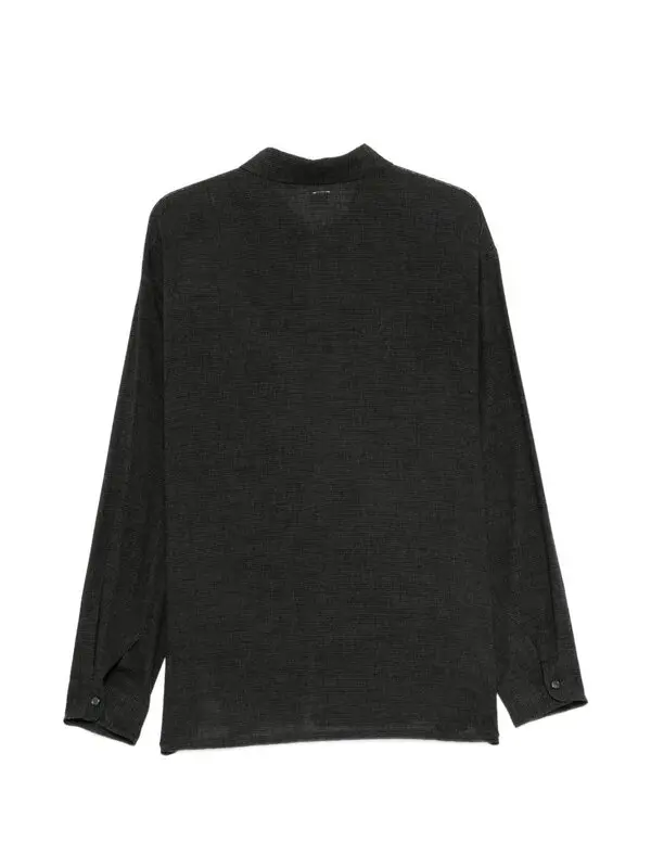 POST ARCHIVE FACTION Zip-up Check-pattern Jacket