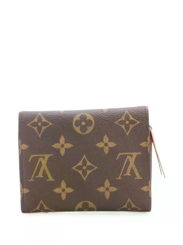 LOUIS VUITTON Victorine Wallet Monogram Canvas Small Wallets