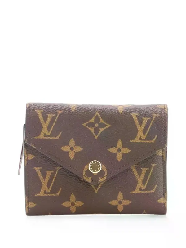 LOUIS VUITTON Victorine Wallet Monogram Canvas Small Wallets - Brown