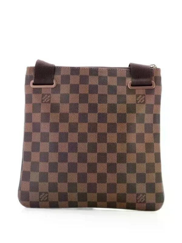 LOUIS VUITTON Brooklyn Pochette Plate Damier Crossbody Bag