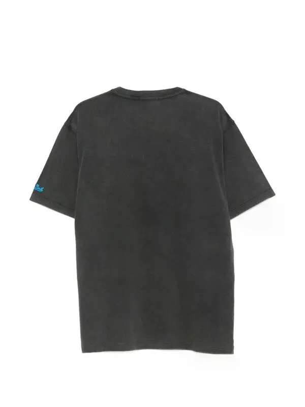 MC2 SAINT BARTH Logo-embroidered T-shirt