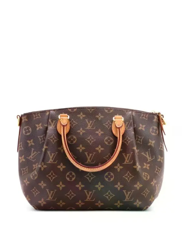 LOUIS VUITTON Turenne Handbag Monogram Canvas Pm Satchel - Brown