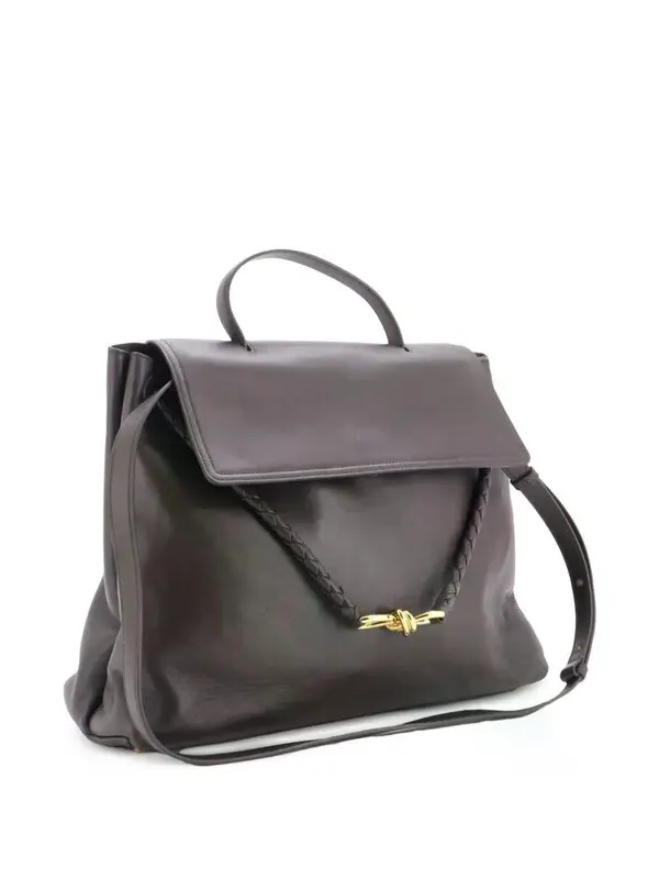 Bottega Veneta Leather Top Handle Satchel Bag