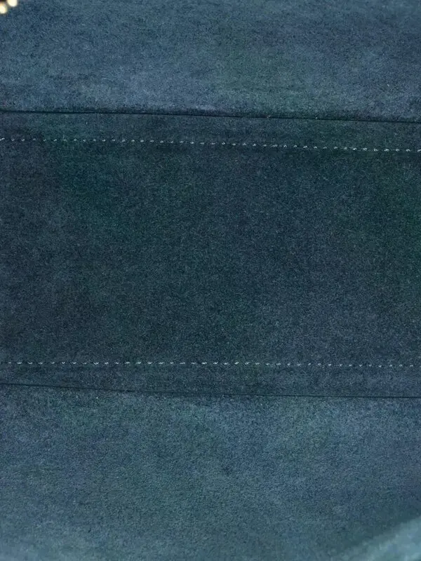 Celine Belt Bag Textured Leather Nano Shoulder Bag - Green