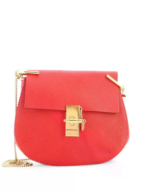 Chloé Drew Leather Small Crossbody Bag
