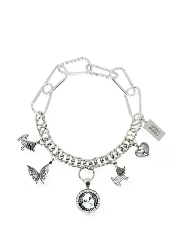 CHOPOVA LOWENA Alice Carabiner Necklace - Silver