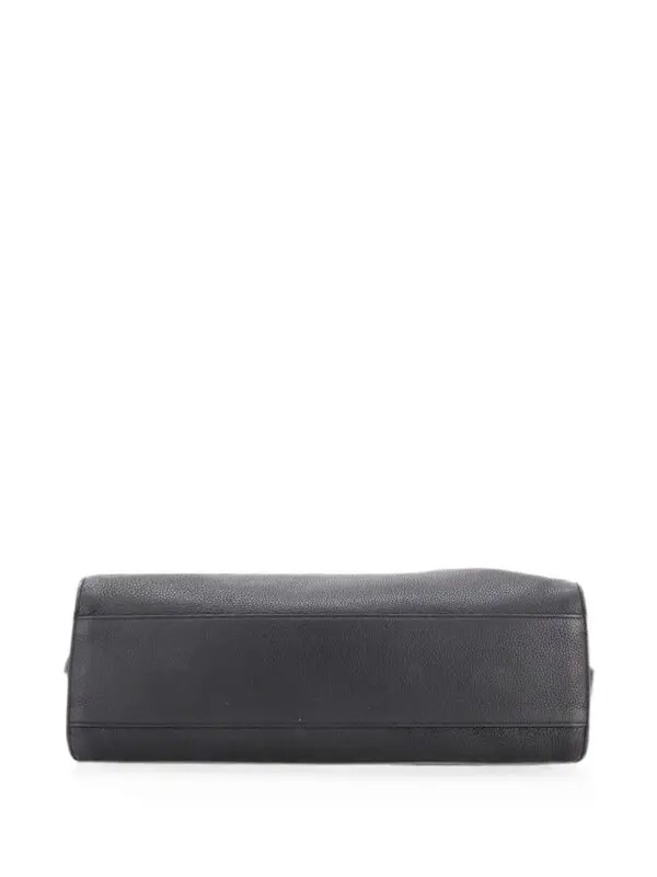 Saint Laurent Sac De Jour Souple Bag Leather Large Satchel - Black
