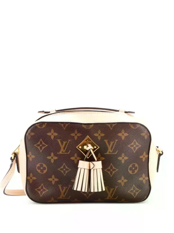 LOUIS VUITTON Monogram Canvas Saintonge Handbag - Neutrals