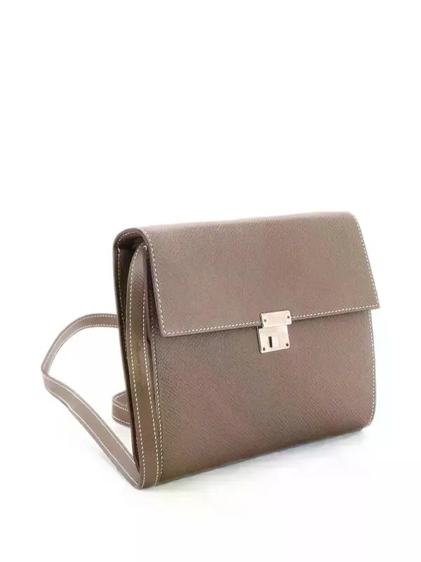 Hermès Clic Wallet On Strap Epsom 16 Shoulder Bag