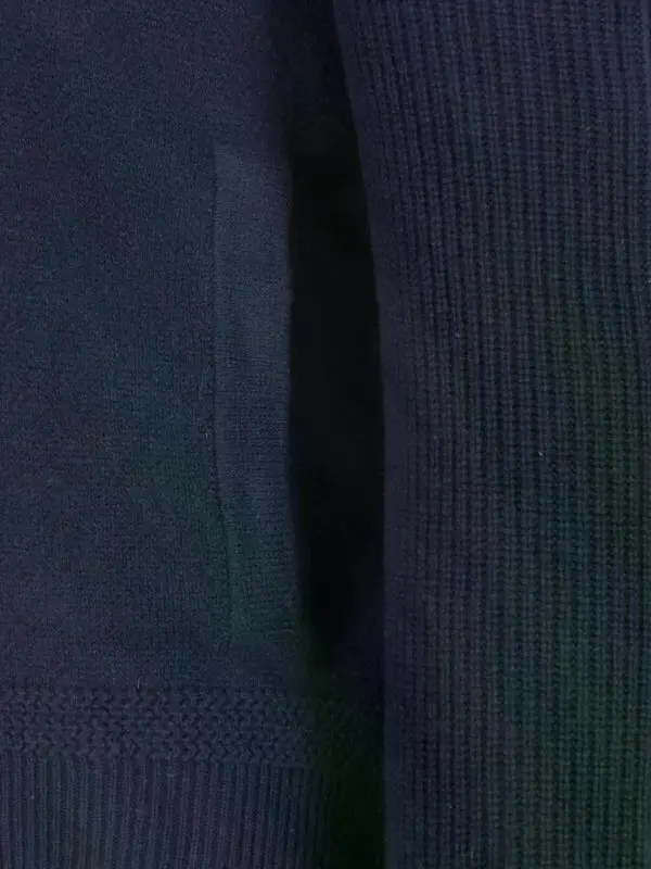 Moncler Wool & Cashmere Zip-up Cardigan