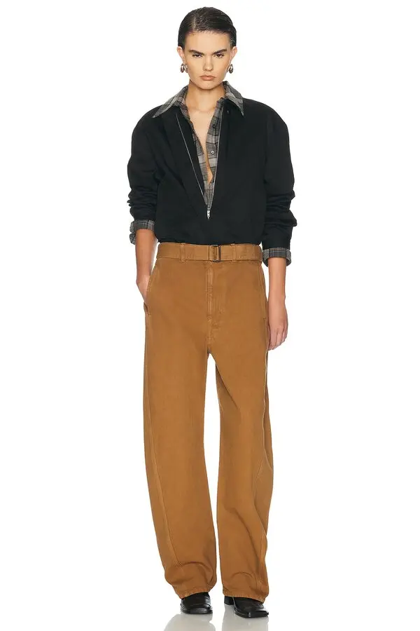 Acne Studios Odossa Twill Trench Jacket - Black