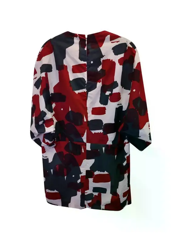 Marni Abstract-print Mini Dress