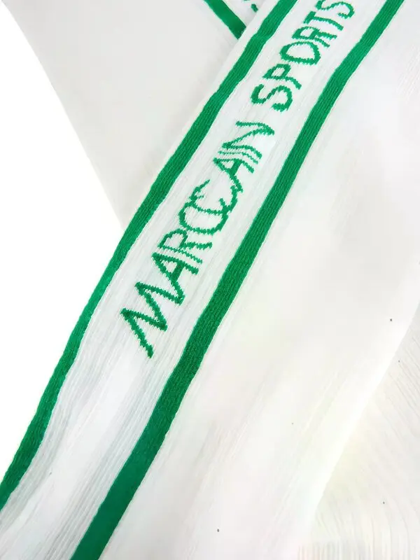 MARCCAIN Logo-intarsia Ribbed Socks