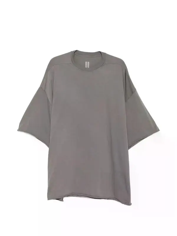 Rick Owens Tommy Raw-cut Oversized Cotton T-shirt