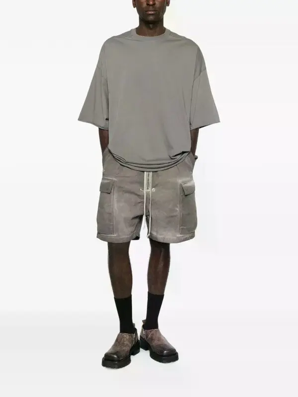 Rick Owens Tommy Raw-cut Oversized Cotton T-shirt