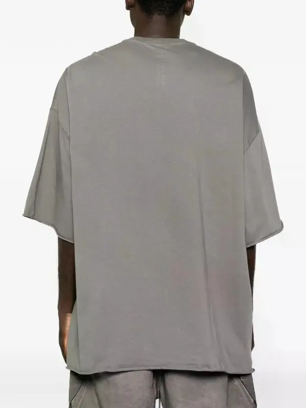 Rick Owens Tommy Raw-cut Oversized Cotton T-shirt