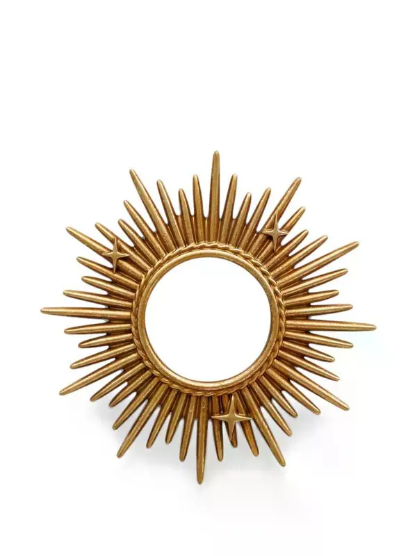 CU I SEEYOU Sunburst Star-embellished Wall Mirror