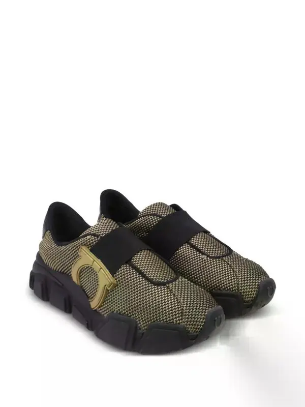 FERRAGAMO Gancini Sneakers - Yellow