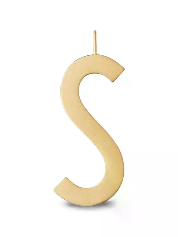 DESIGN LETTERS S Letter-pendant Necklace