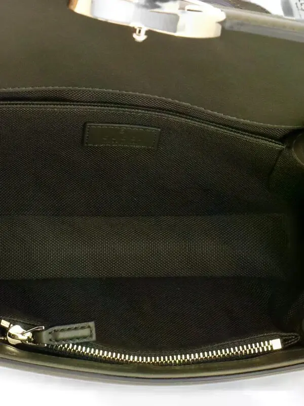 Gucci Go Gg Canvas With Leather Small Shoulder Bag