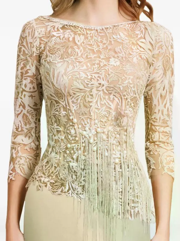 GEMY MAALOUF Silk Maxi Skirt
