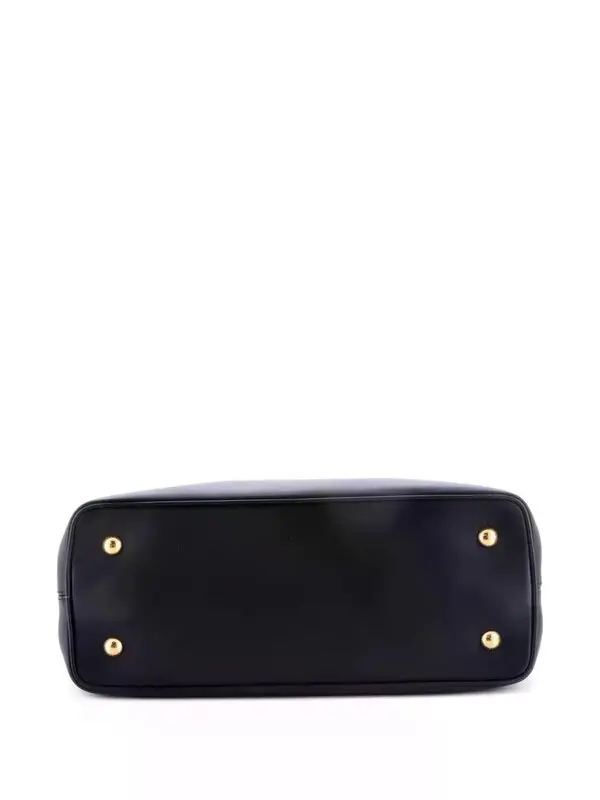 LOUIS VUITTON Capucines Souple Bag Leather Gm Satchel - Black