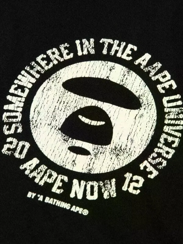 AAPE BY *A BATHING APE Logo-print T-shirt