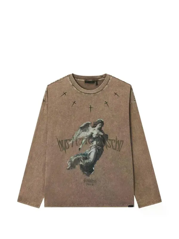FIVE CM Graphic-print Long-sleeve T-shirt