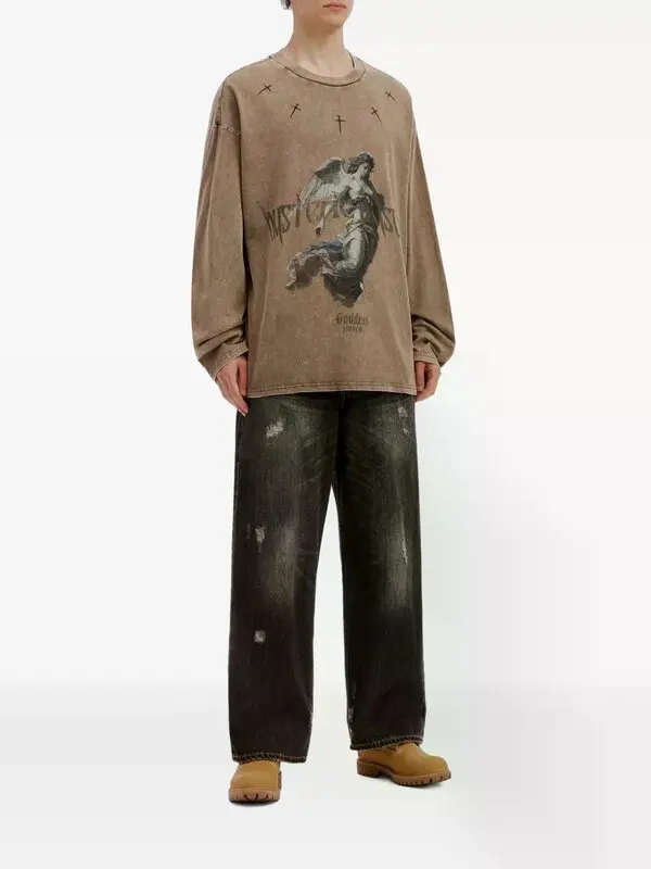 FIVE CM Graphic-print Long-sleeve T-shirt
