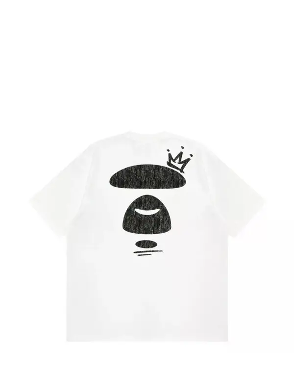 AAPE BY *A BATHING APE Moonface-print T-shirt