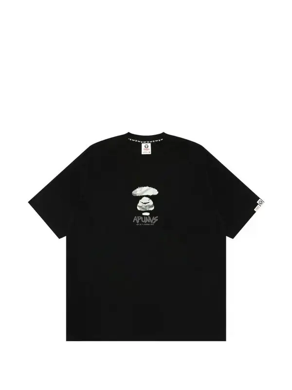 AAPE BY *A BATHING APE Aapeunvs Logo-print Cotton T-shirt
