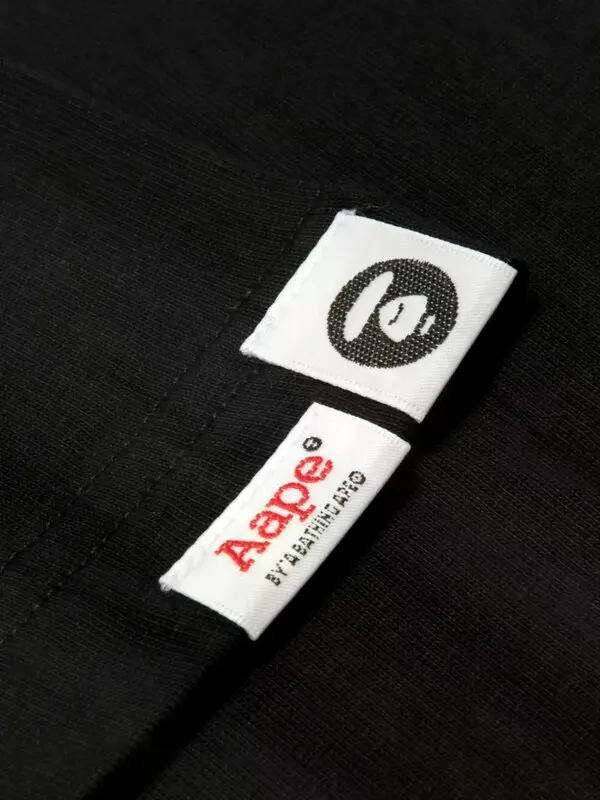 AAPE BY *A BATHING APE Aapeunvs Logo-print Cotton T-shirt
