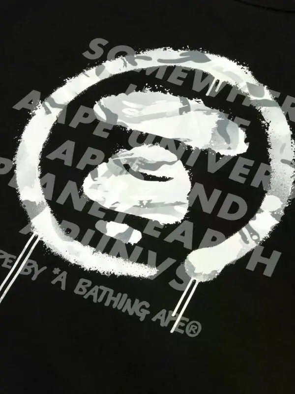 AAPE BY *A BATHING APE Aapeunvs Logo-print Cotton T-shirt
