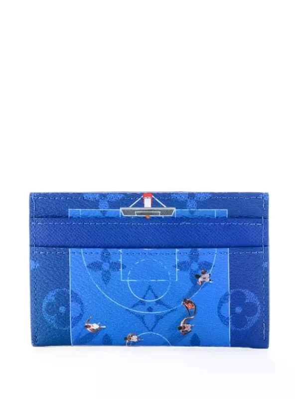 LOUIS VUITTON Double Limited Edition Monogram Sports Canvas Card Holder
