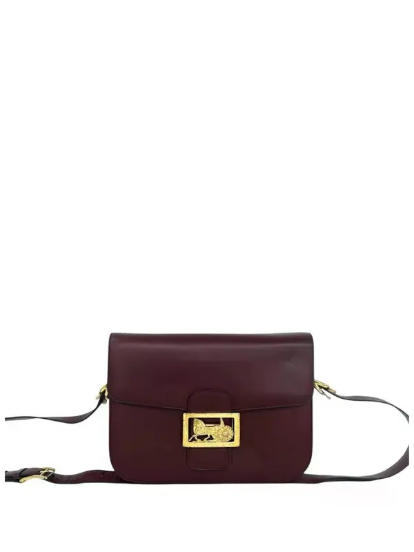 Celine 1990-2010 Leather Carriage Crossbody Bag