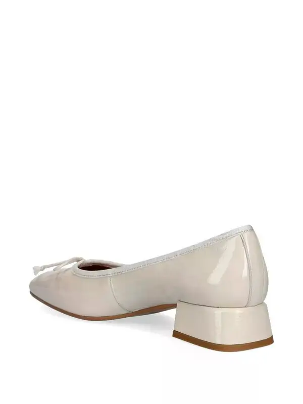 JONAK PARIS Dybil Patent Finish Pumps With Bow Detailing