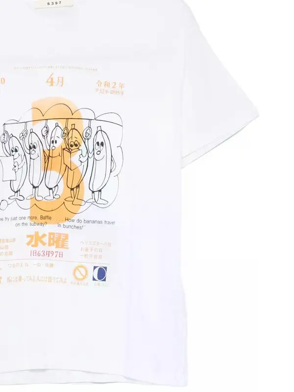 6397 Print-detail T-shirt