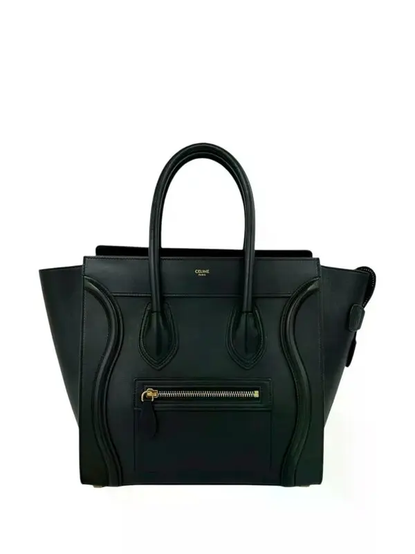 Celine 2018 Micro Smooth Calfskin Luggage Tote Bag