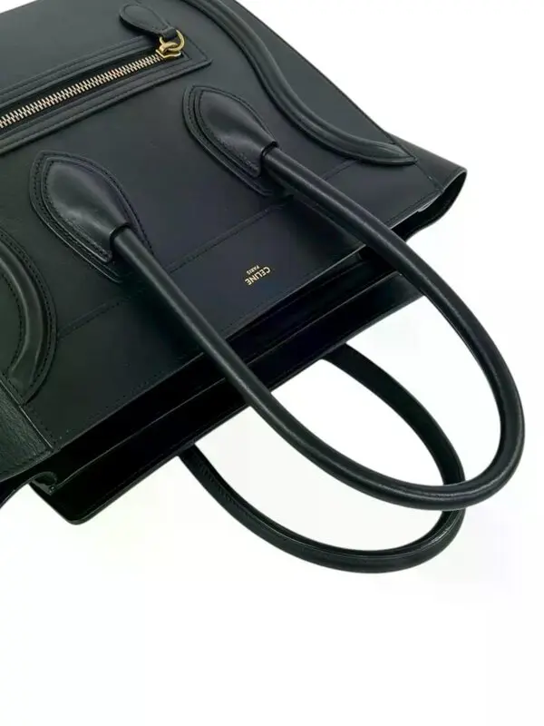 Celine 2018 Micro Smooth Calfskin Luggage Tote Bag