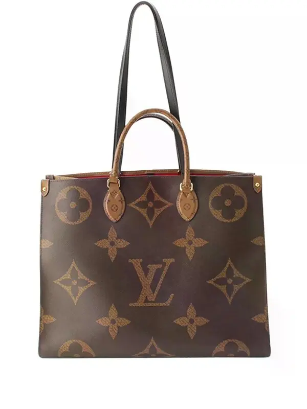 LOUIS VUITTON 2021-2026 Monogram Reverse Giant Onthego Gm Satchel