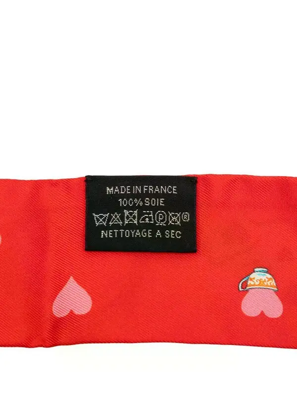 Hermès 2000-2026 Tea Time Twilly Silk Scarf Scarves