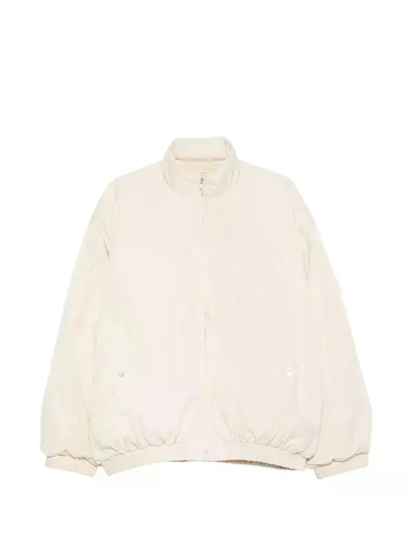 LAMRONS Zip-up High-neck Jacket - Neutrals