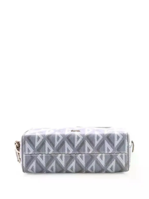 Dior Lingot Messenger Bag Cd Diamond Coated Canvas Crossbody Bag