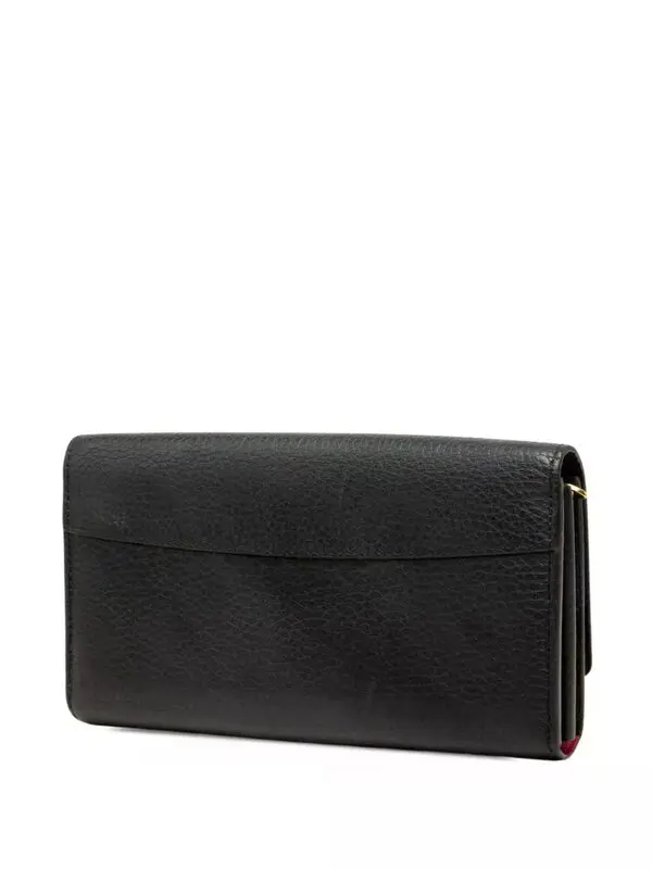 LOUIS VUITTON 2018 Taurillon Capucines Wallet Long Wallets