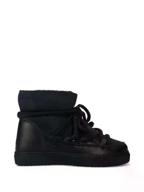 Inuikii Classic Lace-up Leather Ankle Boots